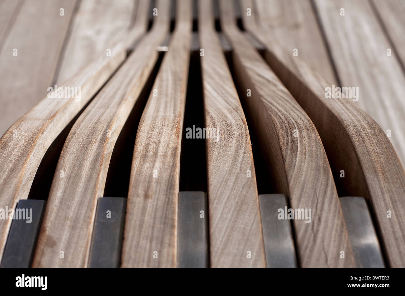 Seating at the High Line New York Stock Photo - Alamy
