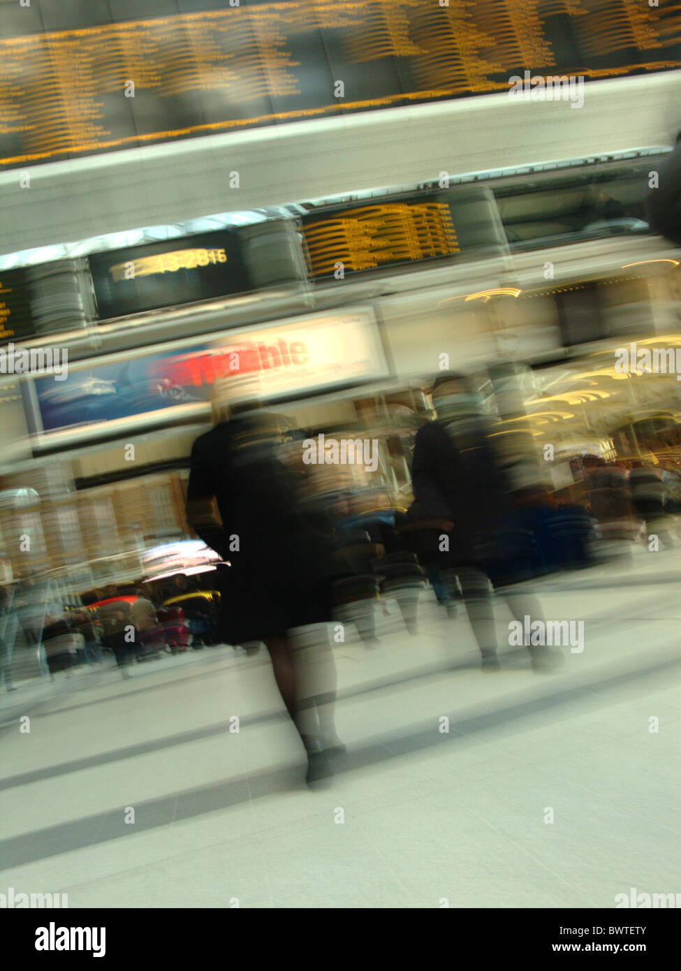 Abstract street scene - London Stock Photo - Alamy