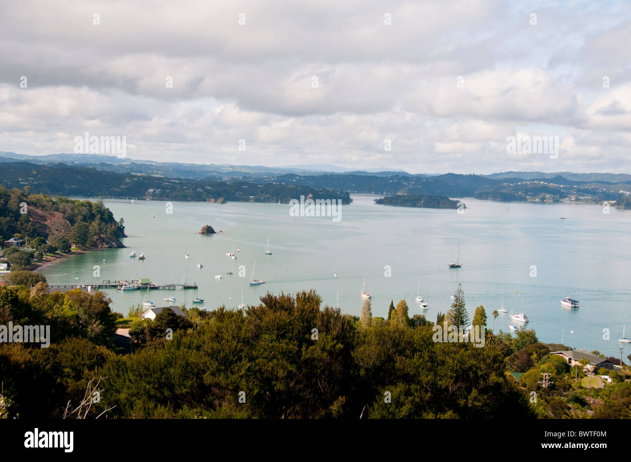 Russell,Tapeka Point,Maiki Hill, Lookout to Russell Harbour,Kororareka ...