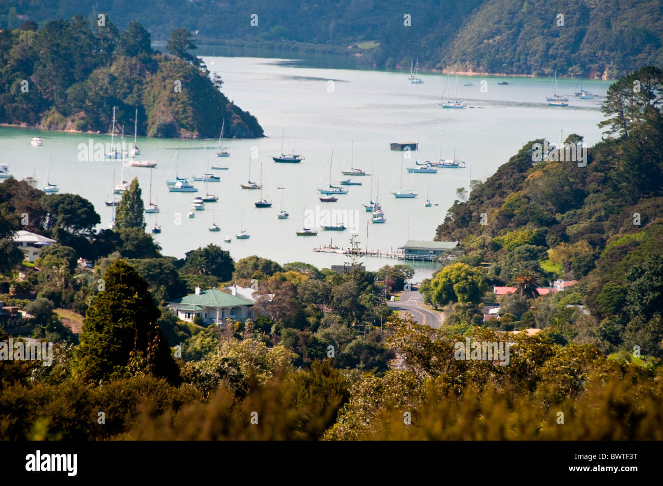Russell,Tapeka Point,Maiki Hill, Lookout to Russell Harbour,Kororareka ...