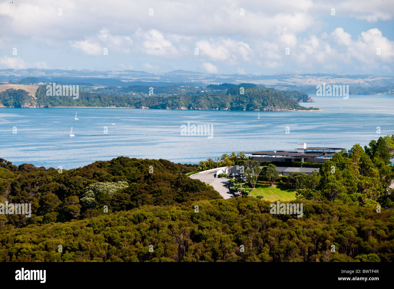 Russell,Tapeka Point,Maiki Hill, Lookout to Russell Harbour,Kororareka ...
