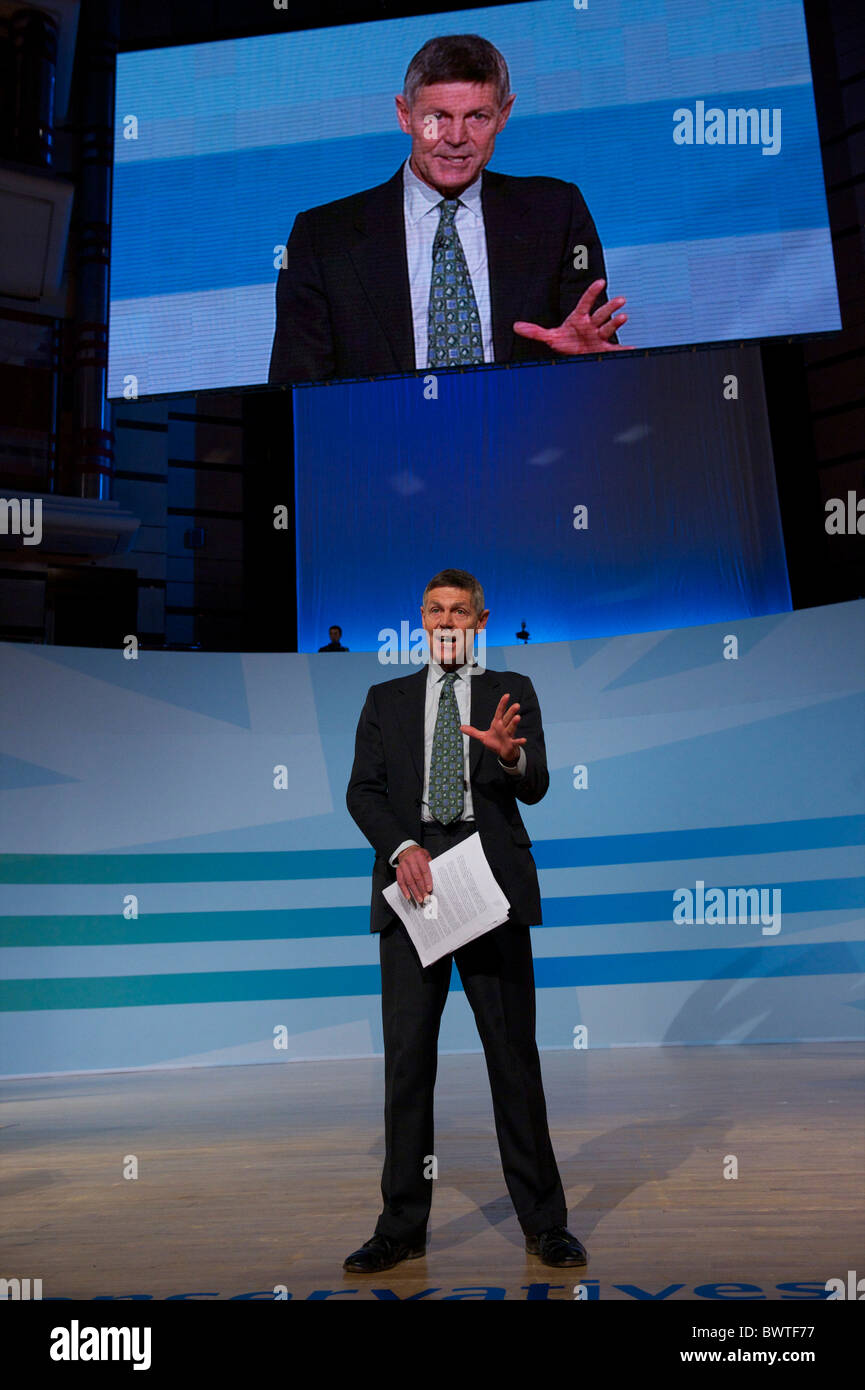 Journalist Matthew Parris addresses delegates on the fourth, and final ...