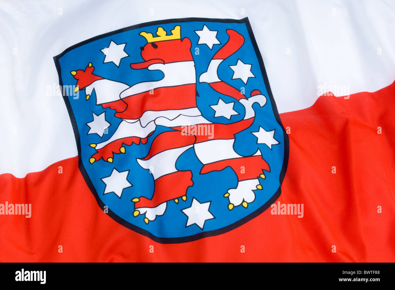 Flag of Thuringia Stock Photo - Alamy