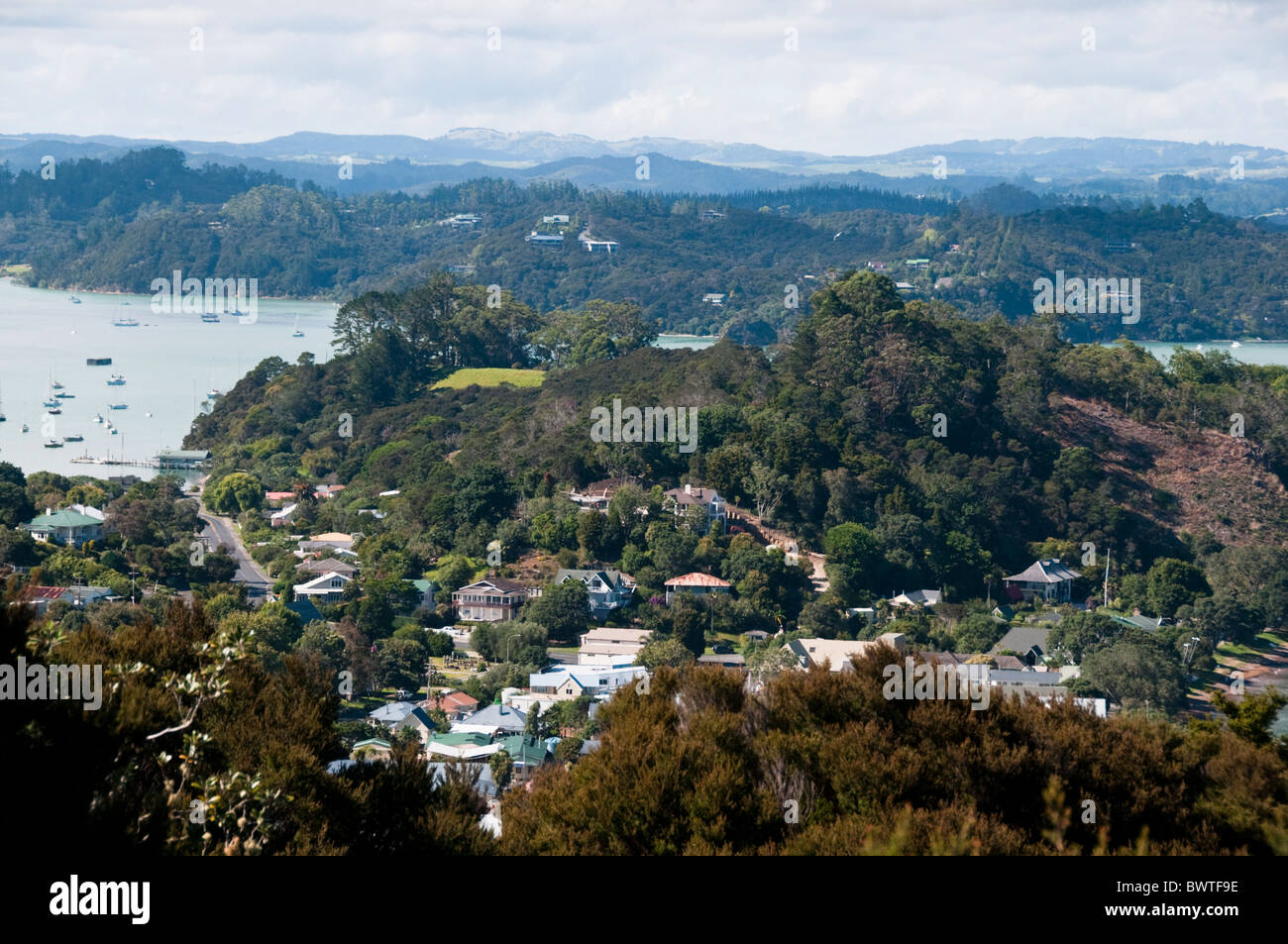 Russell,Tapeka Point,Maiki Hill, Lookout to Russell Harbour,Kororareka ...