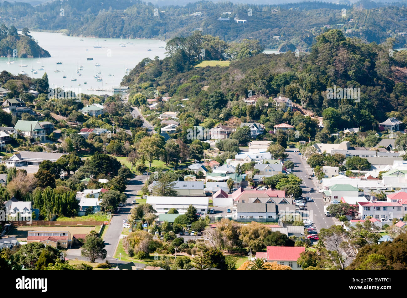 Russell,Tapeka Point,Maiki Hill, Lookout to Russell Harbour,Kororareka ...