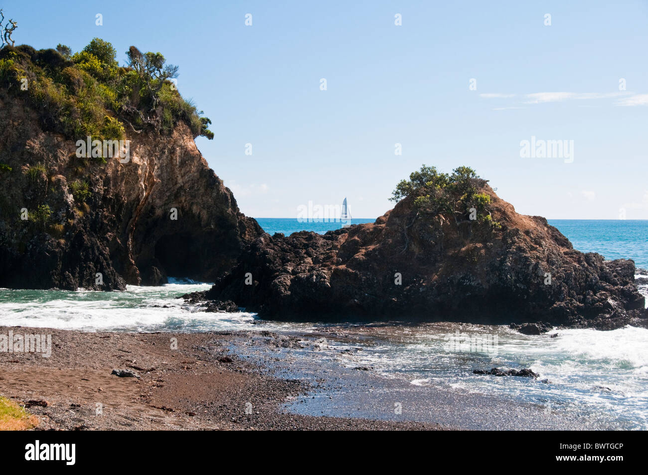Russell,Tapeka Point,Maiki Hill, Lookout to Russell Harbour,Kororareka ...