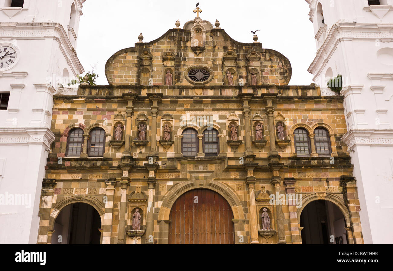 PANAMA CITY, PANAMA - Cathedral, in Casco Viejo, historic city center ...