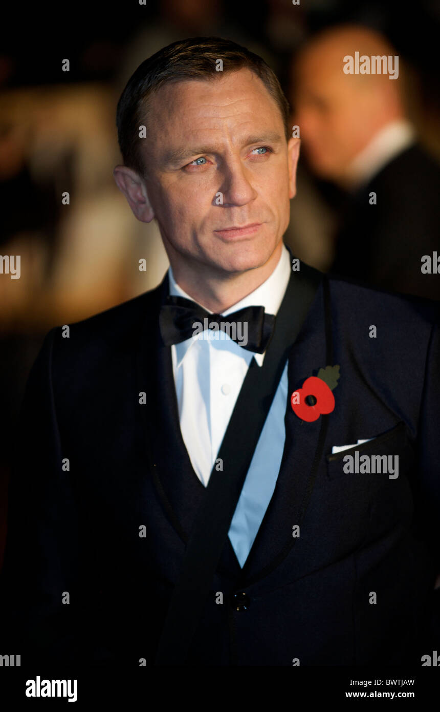 London. October 29, 2008. Actor Daniel Craig attends the royal world ...