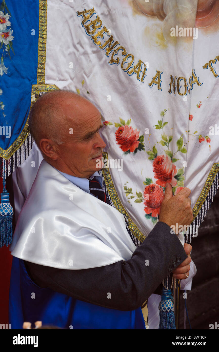 Procession in Agua Retorta, Isle of Sao Miguel Stock Photo - Alamy
