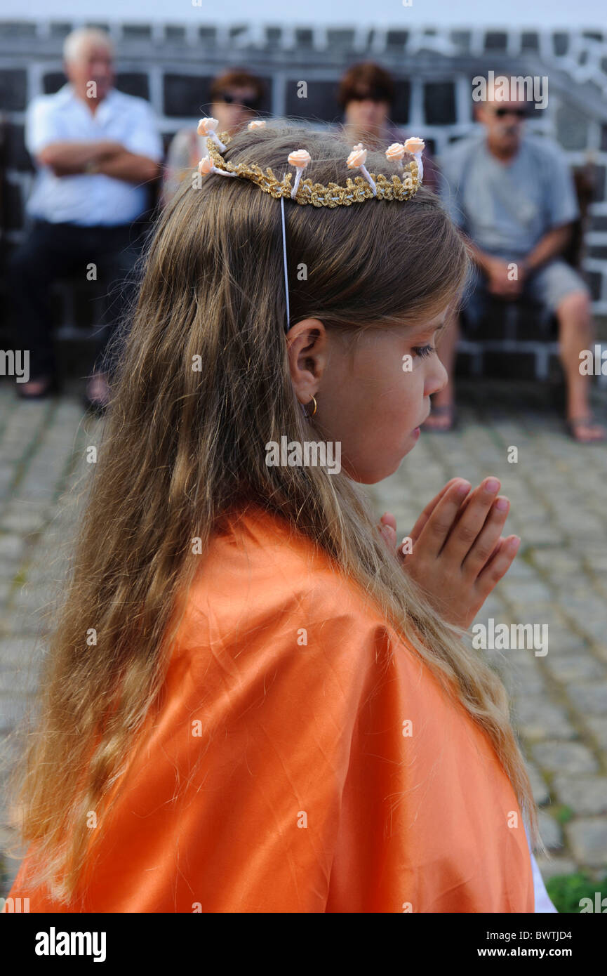 Procession in Agua Retorta, Isle of Sao Miguel Stock Photo - Alamy