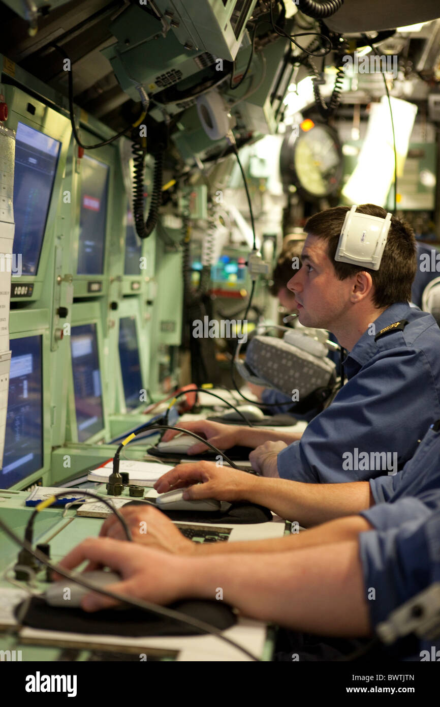 HMS Astute the Royal Navy's most advanced submarine in the waters off ...