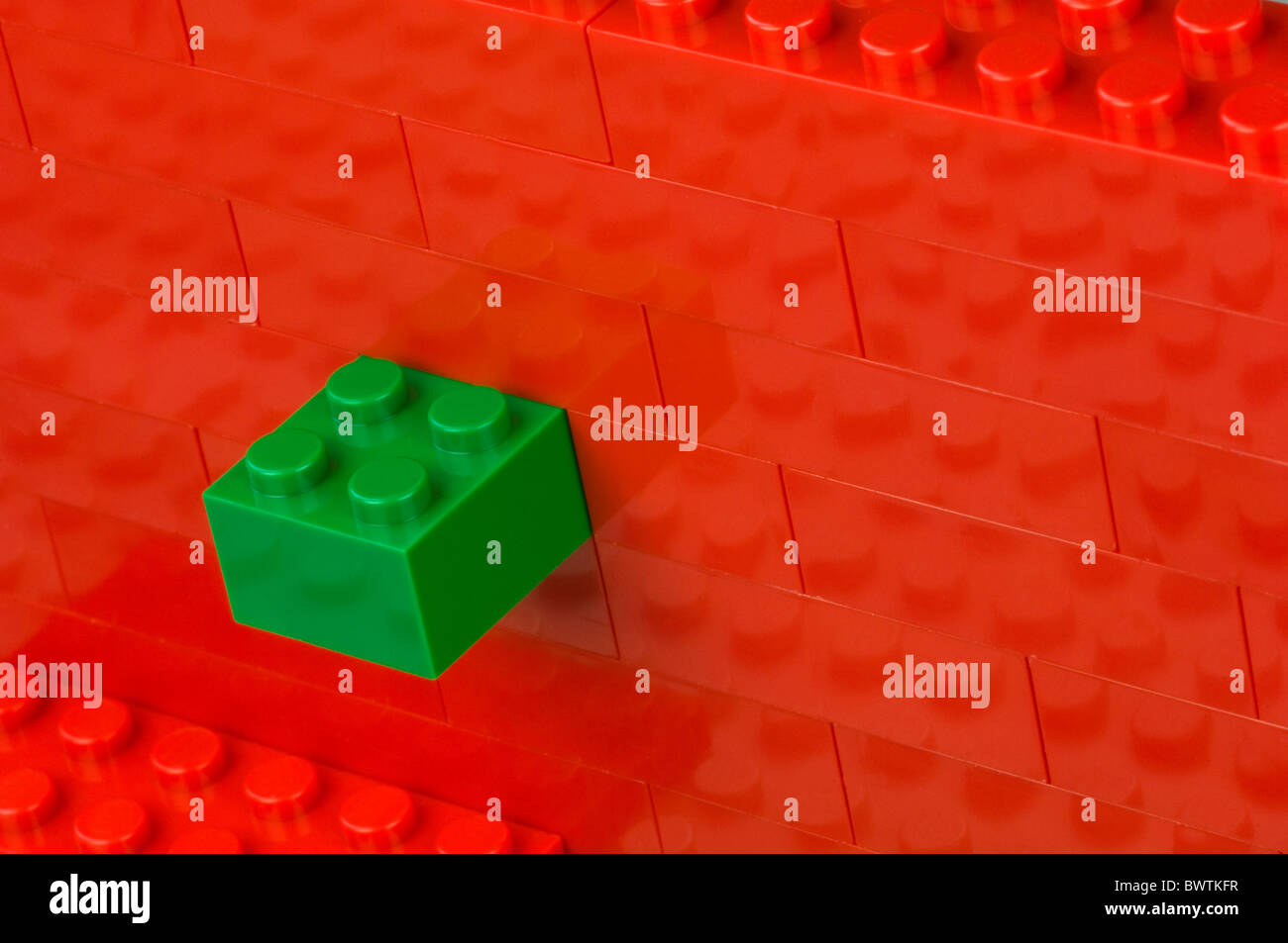 Composition different building blocks hi-res stock photography and ...