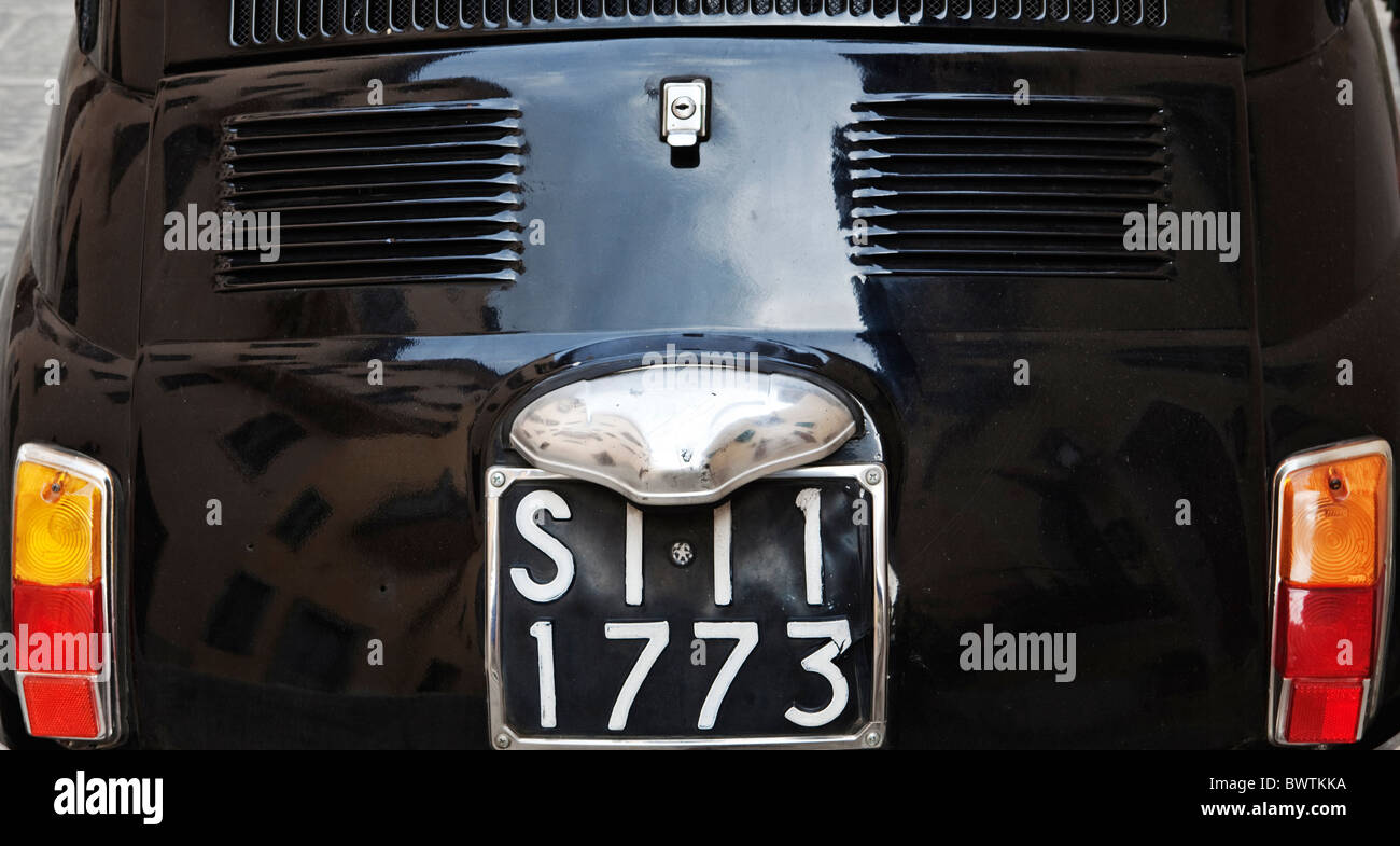 Classic italian car fiat 500 hi-res stock photography and images - Alamy