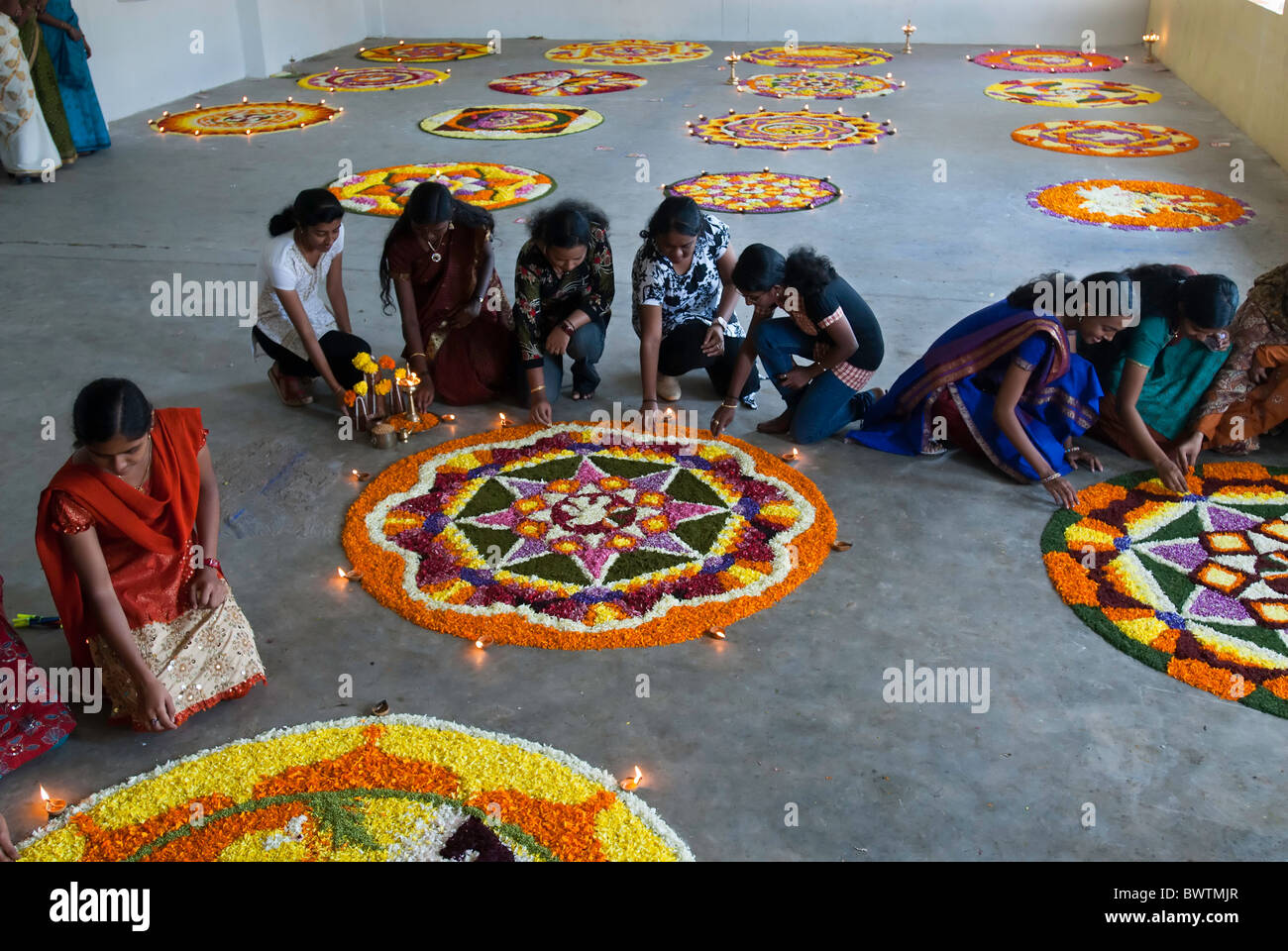 Onam festival kerala hi-res stock photography and images - Alamy