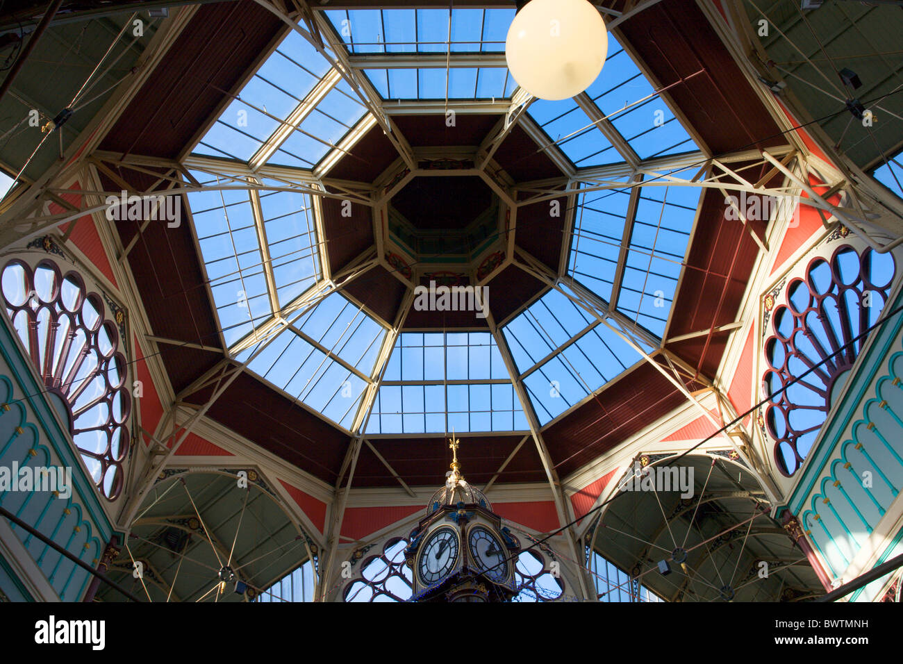 Borough Market Halifax West Yorkshire England Stock Photo - Alamy