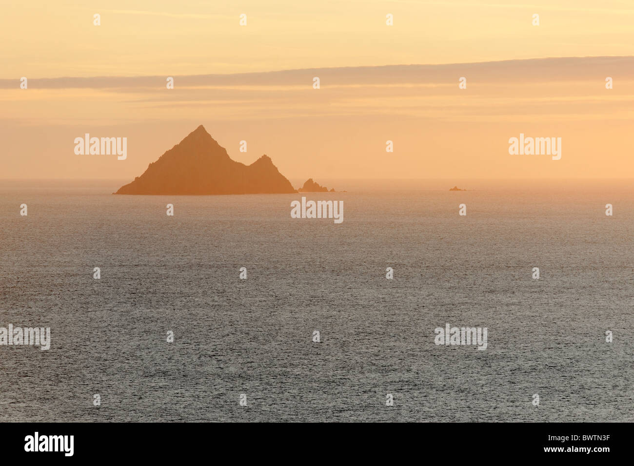 Inishtearaght, the westernmost of the Blasket Islands, County Kerry ...