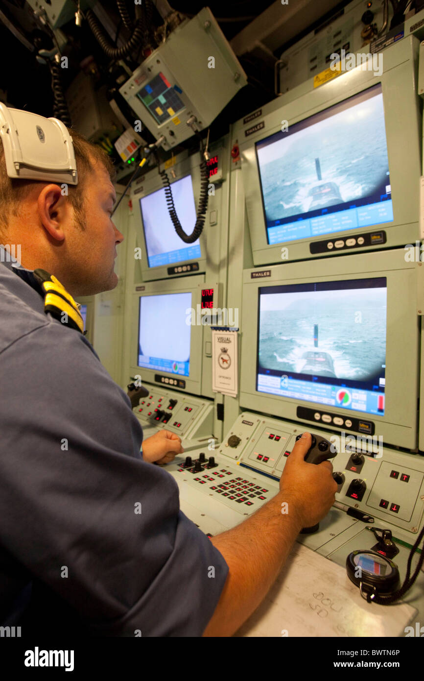 HMS Astute the Royal Navy's most advanced submarine in the waters off ...