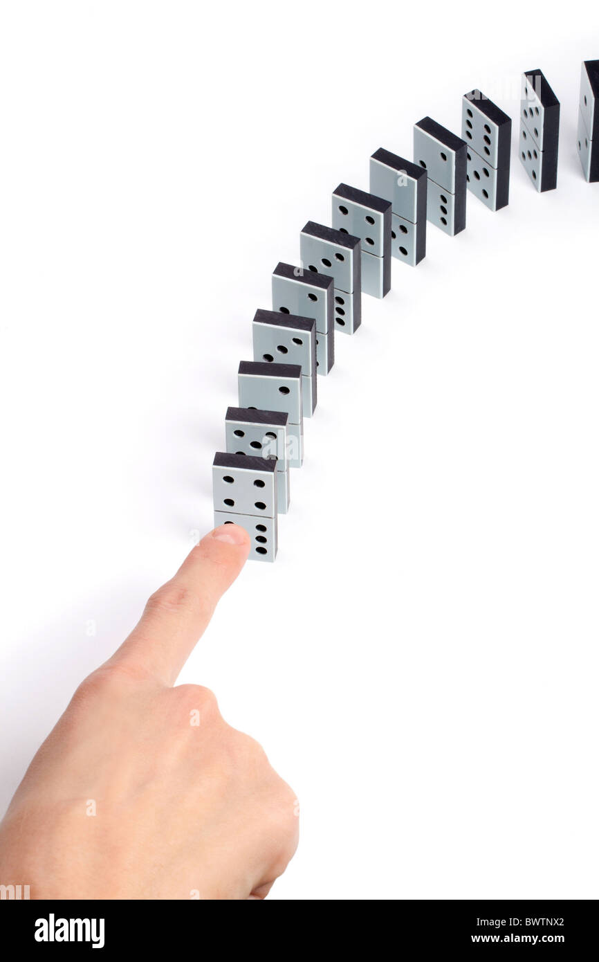Domino game hi-res stock photography and images - Alamy