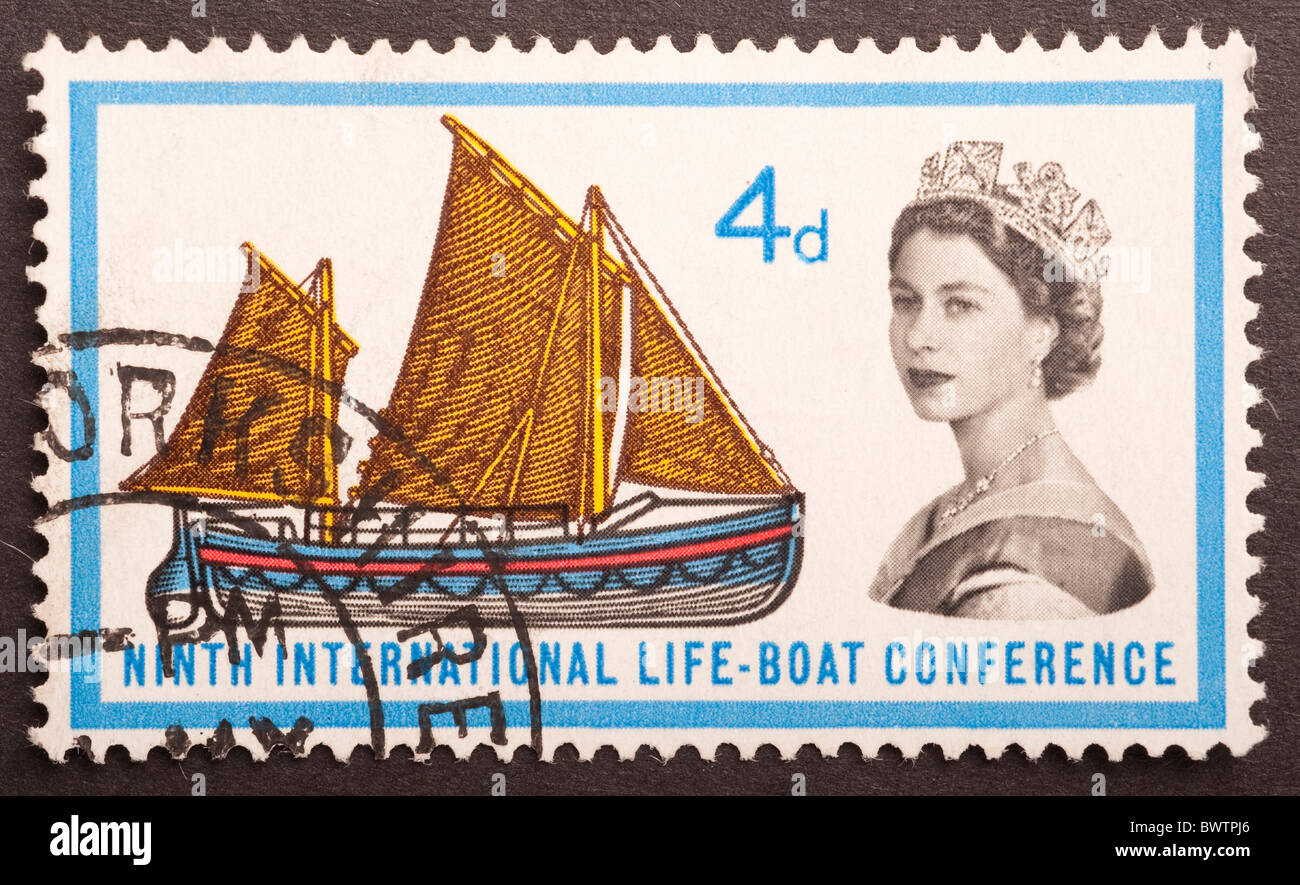 United Kingdom Postage Stamp 4d, 1963 issue Stock Photo - Alamy