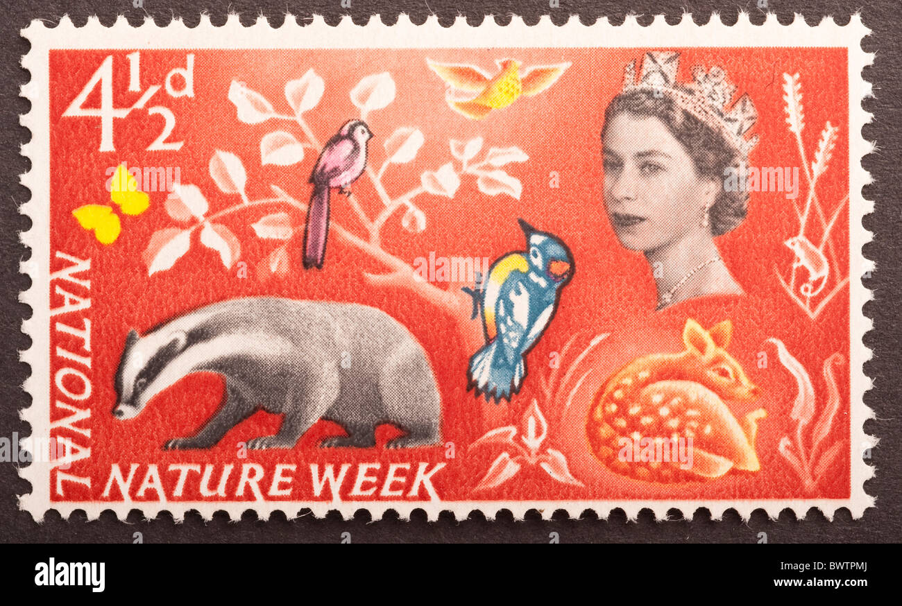 United Kingdom Postage Stamp Fourpence halfpenny, 1963 issue Stock ...