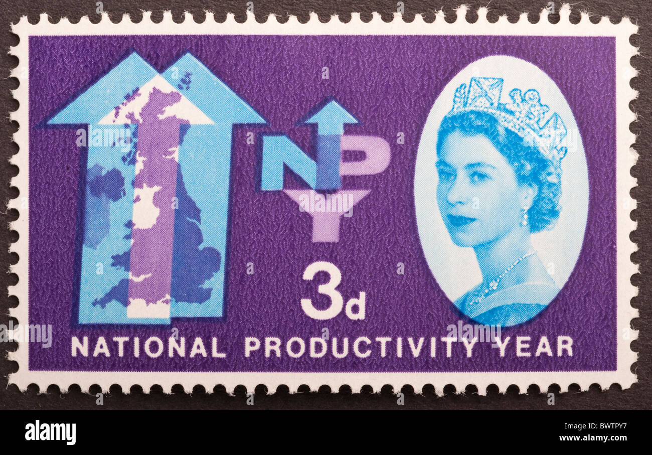 Commemorative issue national productivity year npy british stamp uk ...