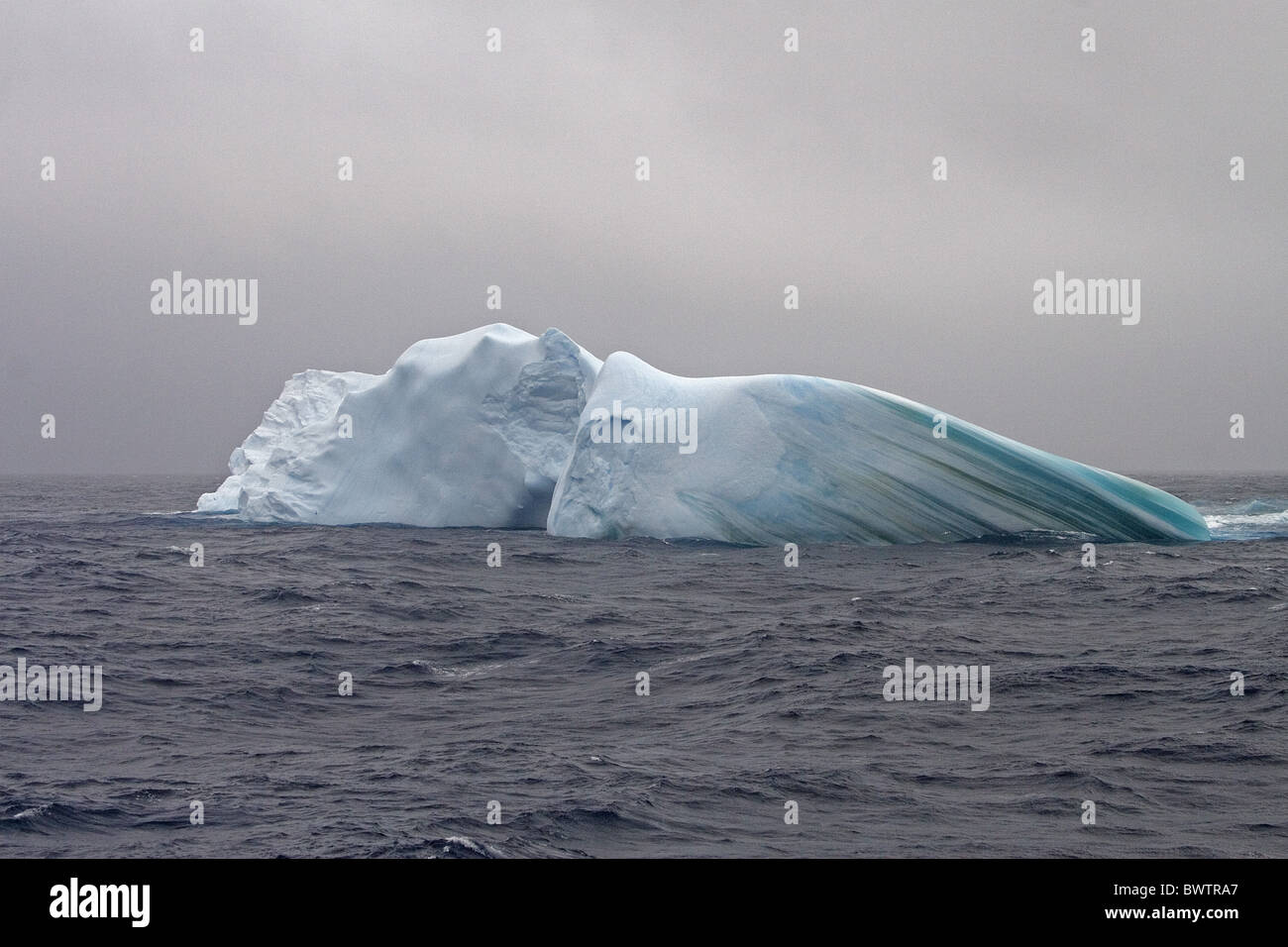 Blue dome iceberg South Atlantic Ocean South Stock Photo - Alamy