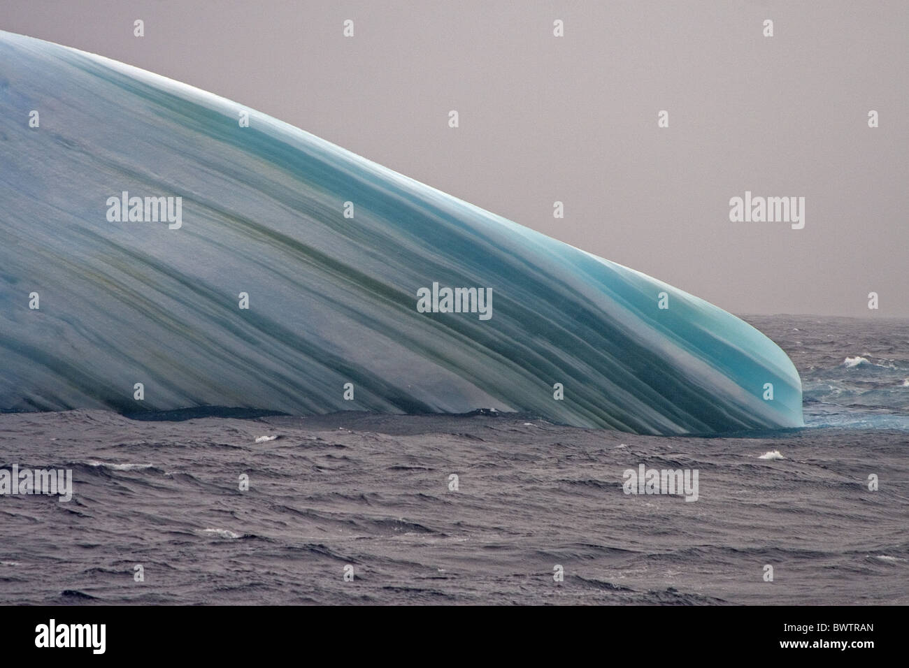 Close-up blue dome iceberg South Atlantic Ocean Stock Photo - Alamy