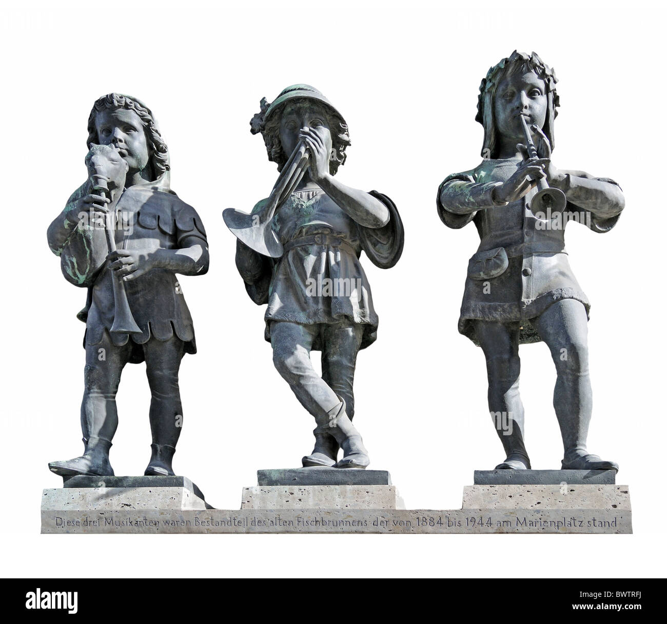 Statues of musicians Cut Out Stock Images & Pictures - Alamy