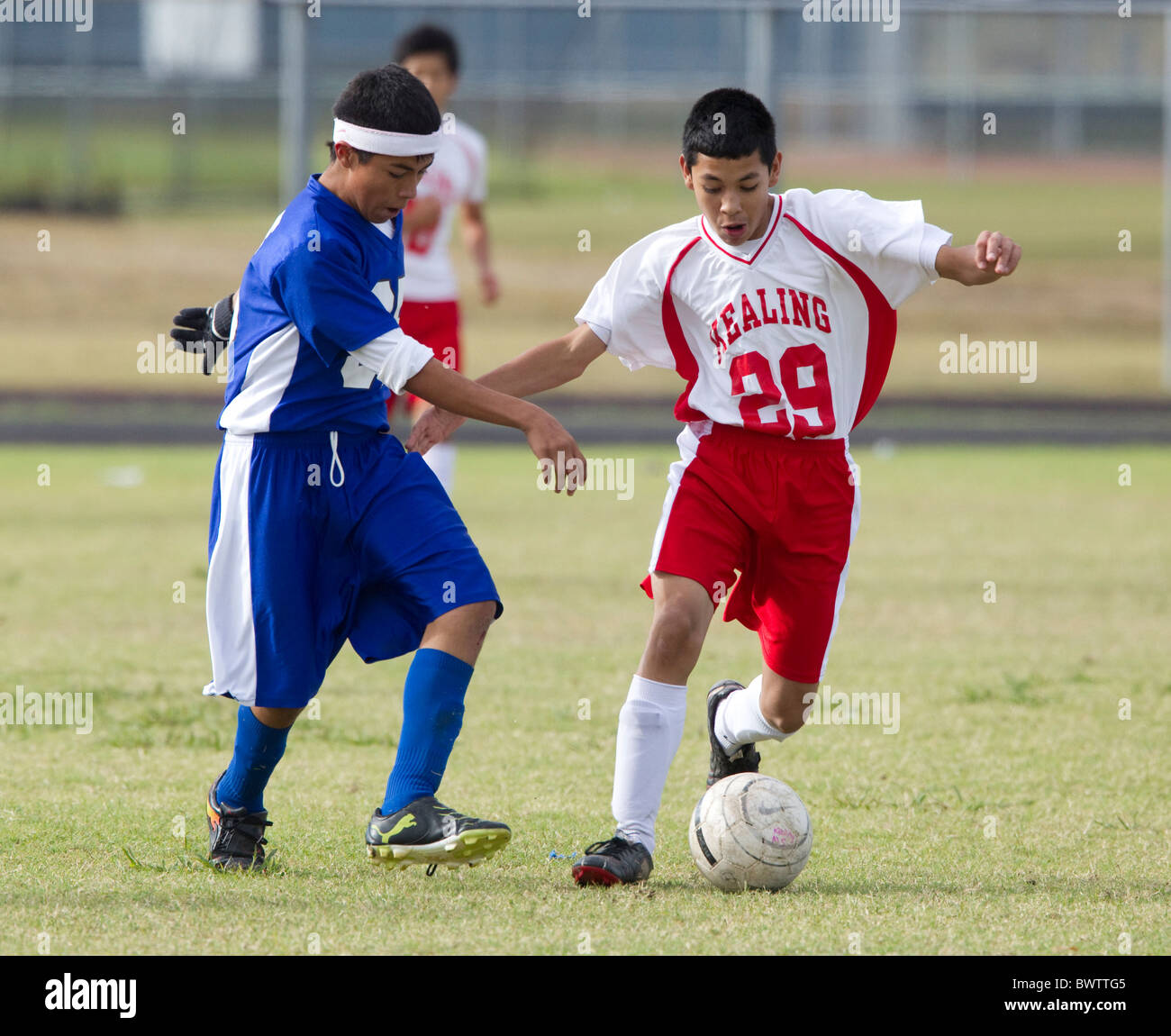 Boys youth soccer teams in hi-res stock photography and images - Alamy