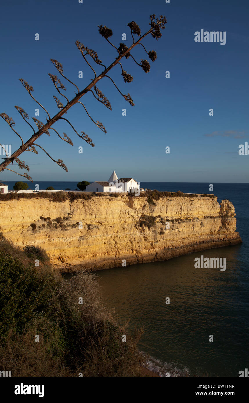 Chapel of Senhora da Rocha Algarve Portugal Stock Photo - Alamy
