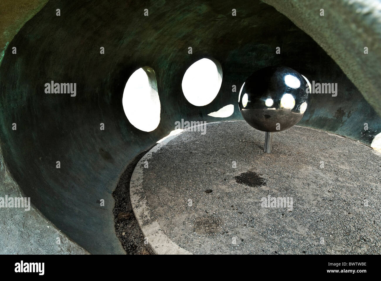 The Atom panopticon situated in Wycoller, Lancashire designed by Peter ...