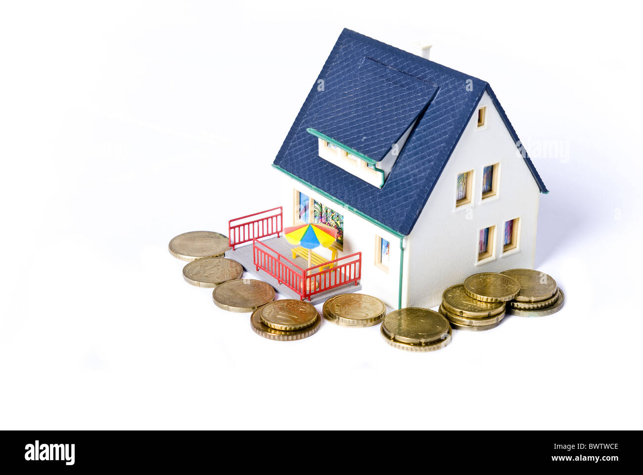 Front house entrance large Cut Out Stock Images & Pictures - Alamy