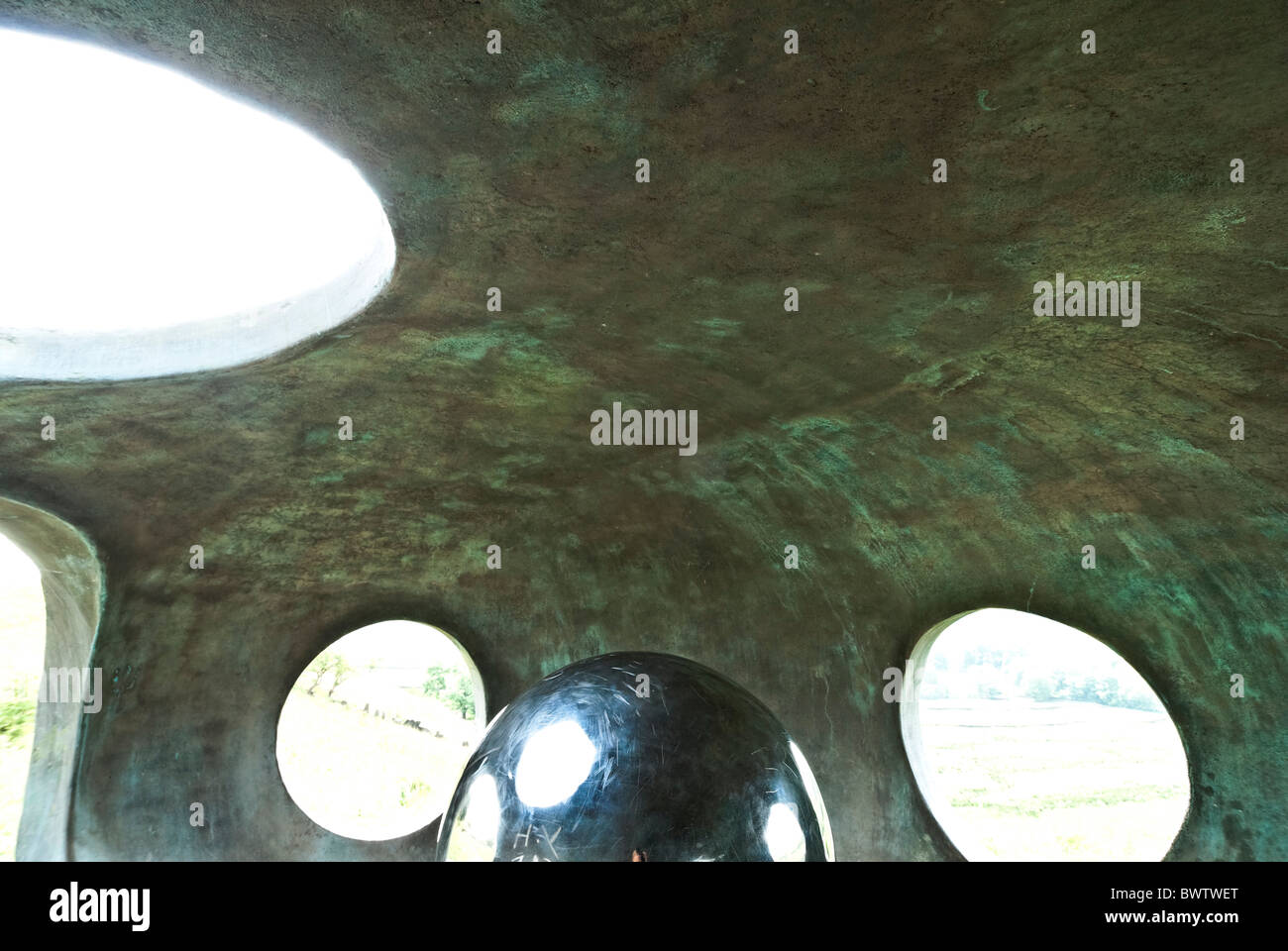 The Atom panopticon situated in Wycoller, Lancashire designed by Peter ...