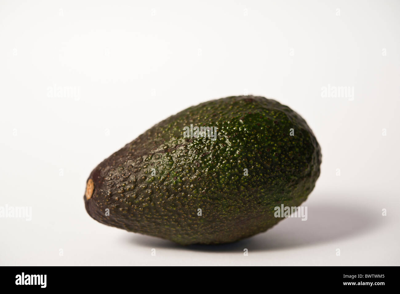 Avocado on plain background Stock Photo - Alamy