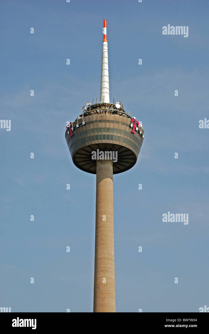 Colonius Cologne Germany Europe observation tower German radio tower ...