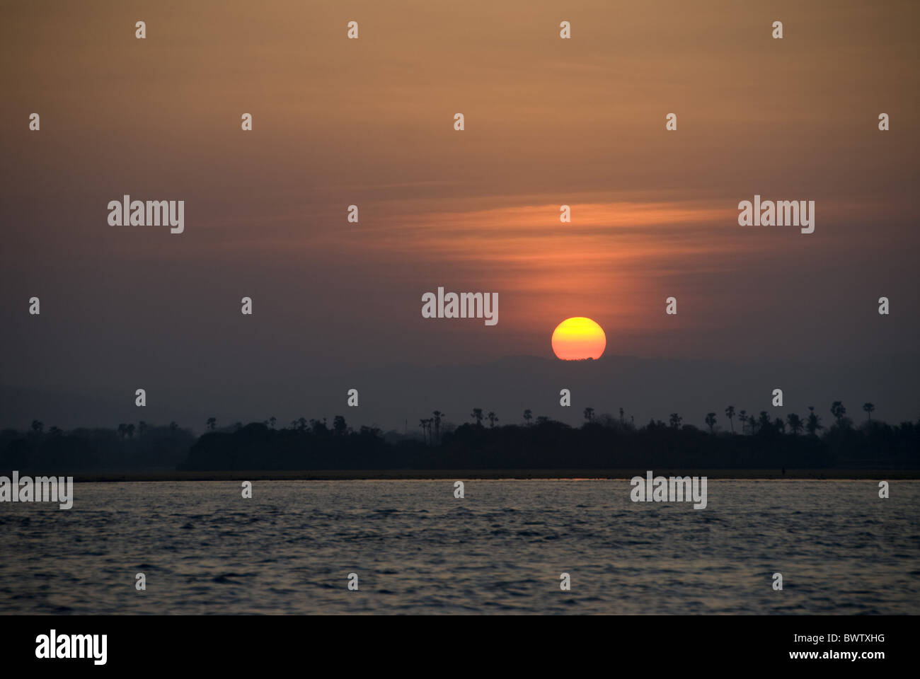 Sunrise Sea Bay Lebateba Lembata Kawula Lomblen Island Flores Indonesia ...