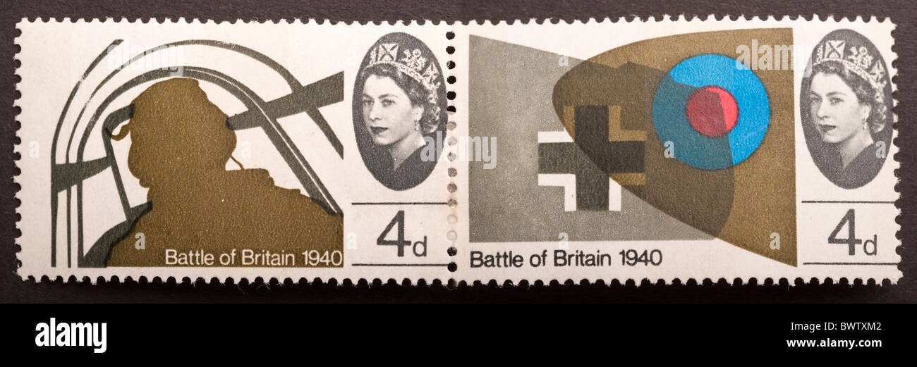 Commemorative british uk stamp philately battle of britain 1940 ww2 hi ...