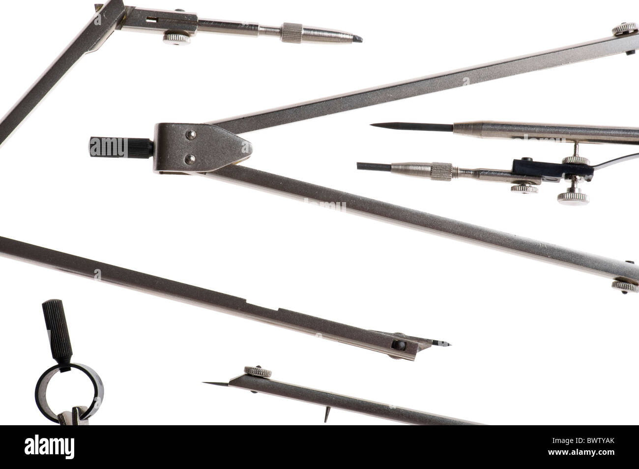 Divider drawing instrument hi-res stock photography and images - Alamy