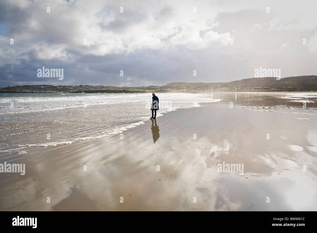 Woman Reflect On Water High Resolution Stock Photography and Images - Alamy