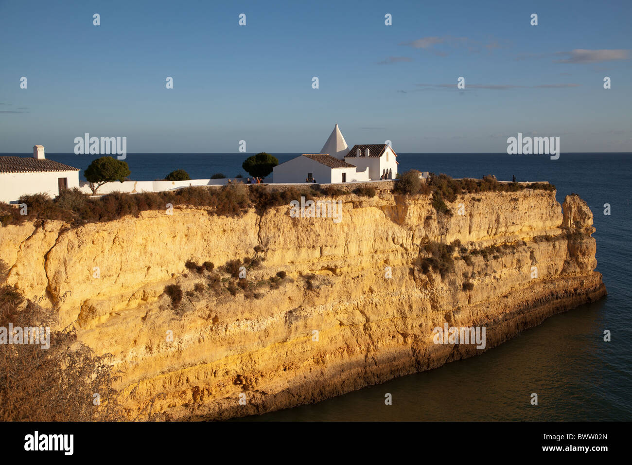 Chapel of Senhora da Rocha Algarve Portugal Stock Photo - Alamy