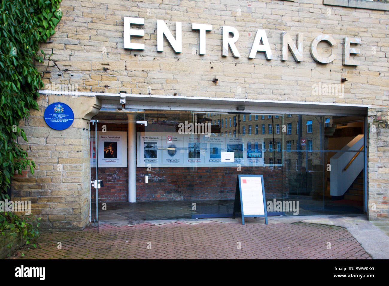 Dean Clough Galleries Halifax West Yorkshire England Stock Photo - Alamy