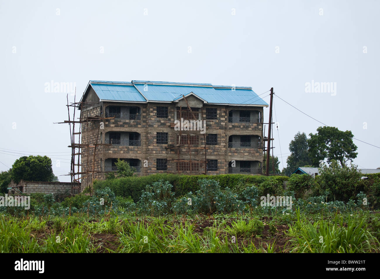 Nairobi building construction Stock Photo - Alamy