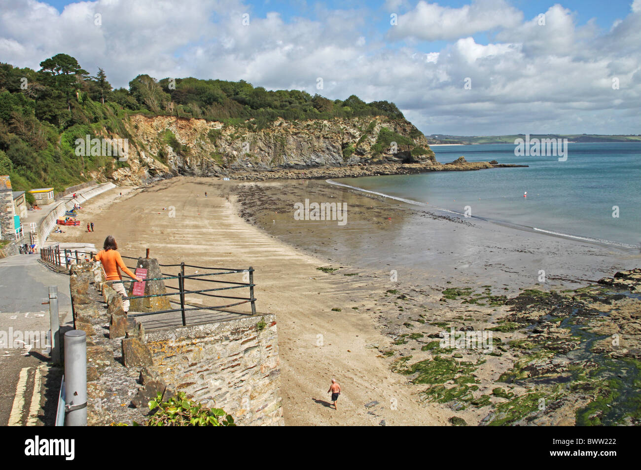 Trenarren beach bay Cornwall England uk britain british english england ...