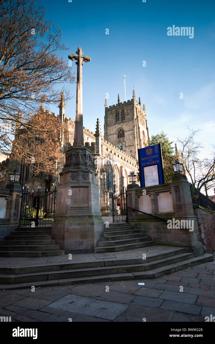 ST. Mary's Church, The Lace Market, Nottingham, England, UK Stock Photo ...