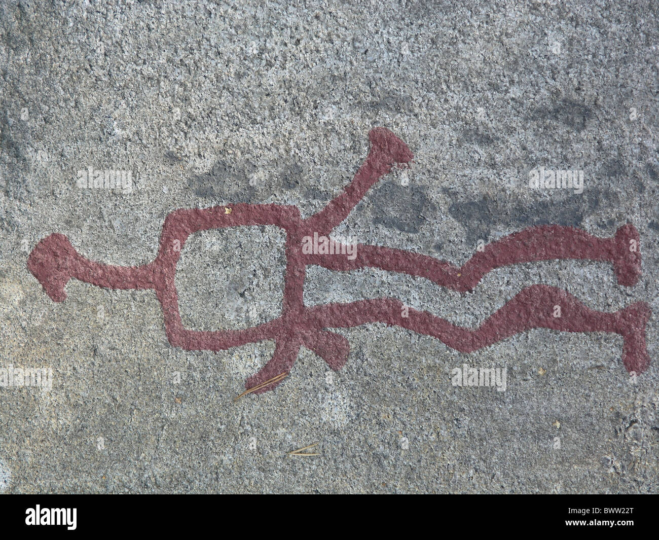 Sweden Europe Tanum municipality Bronze age UNESCO World heritage site ...