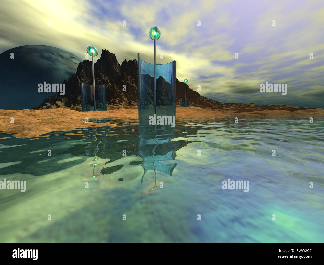 Alien solar system hi-res stock photography and images - Alamy