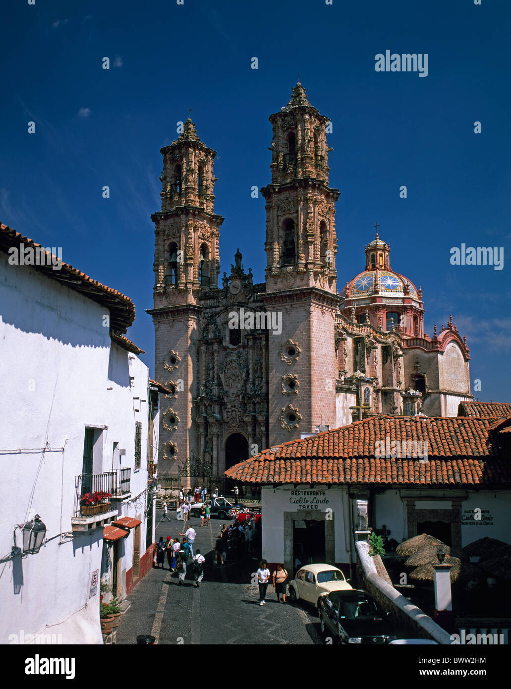 Mexico Central America America Taxco city UNESCO World heritage site ...