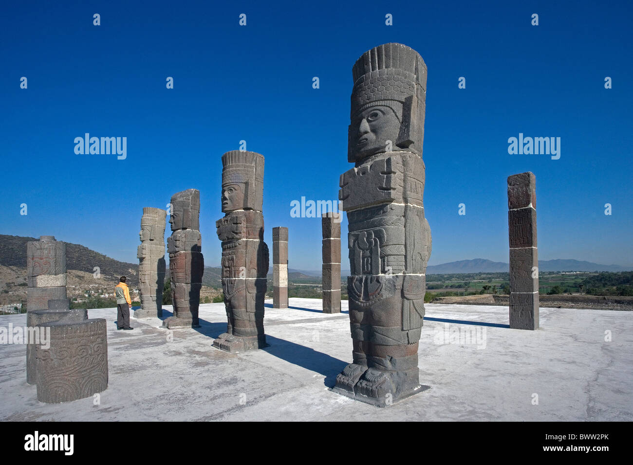 Mexico Central America America Tula city Toltec culture UNESCO World ...