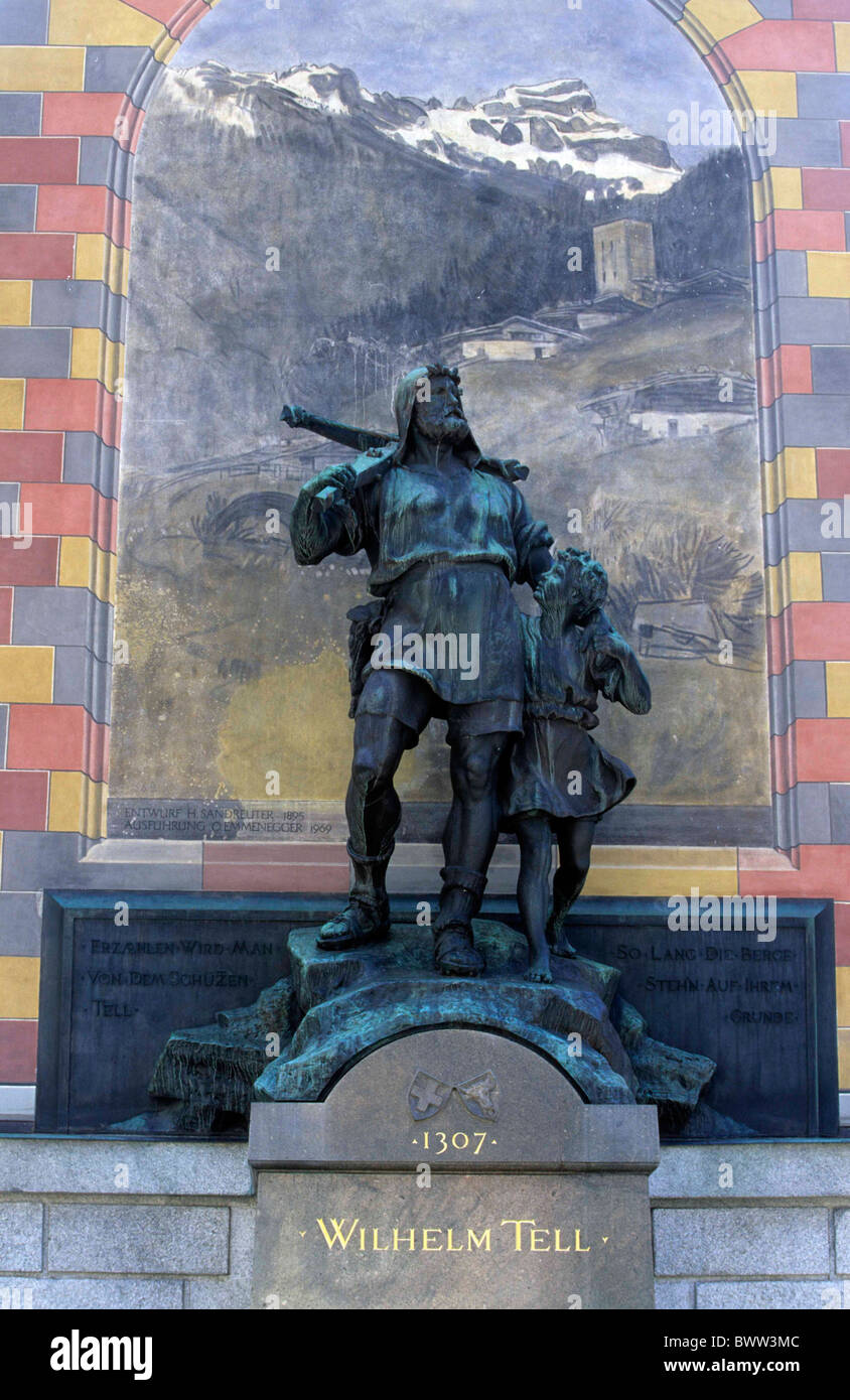 William tell switzerland altdorf hi-res stock photography and images ...