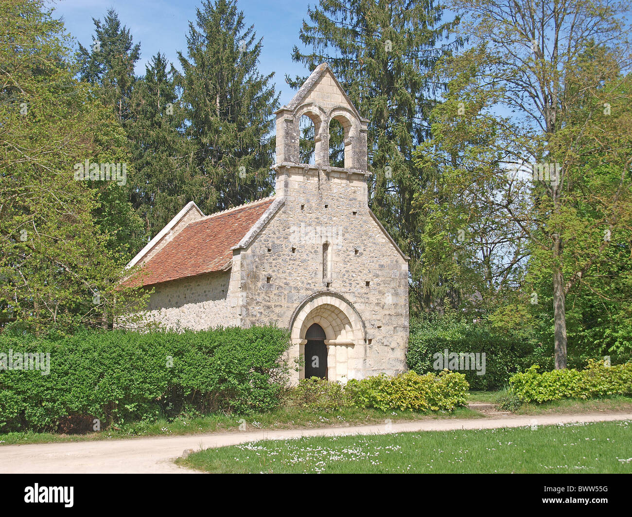 Fontgombault abbey hi-res stock photography and images - Alamy